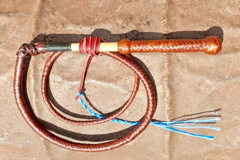 Australian Kangaroo Leather Stock Whips | Mick's Whips | Darwin