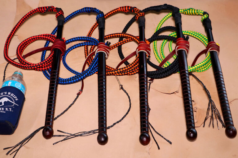 Made in Australia Stock Whips | Mick's Whips | Darwin